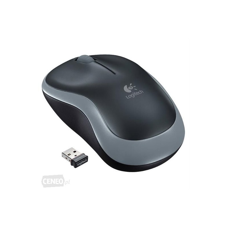 LOGITECH MOUSE M185 WIRELESS GREY
