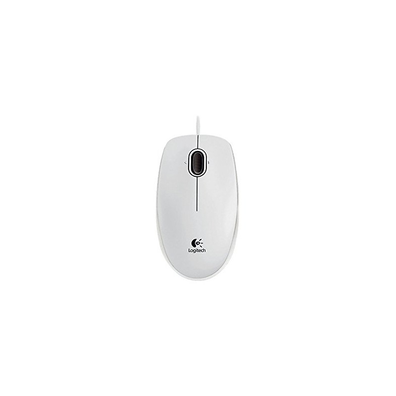 LOGITECH MOUSE B100 BIANCO USB