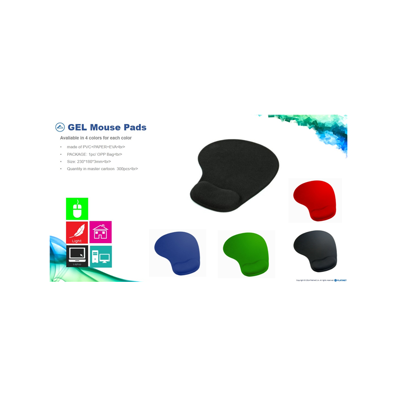 GEL MOUSE PAD BLACK