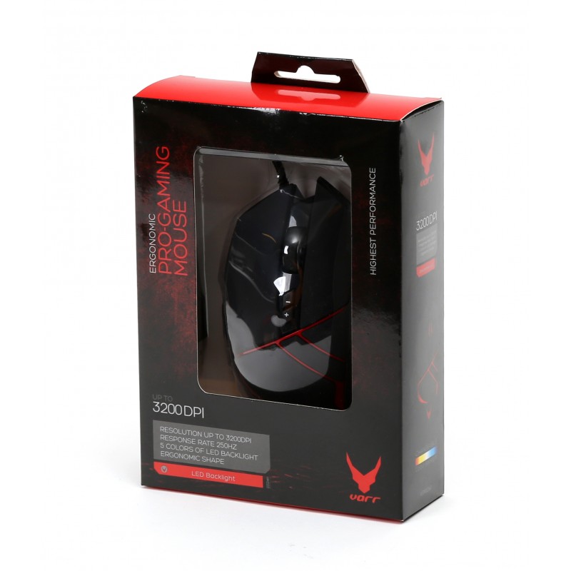 VARR GAMING MOUSE V-360 1200-3200 DPI