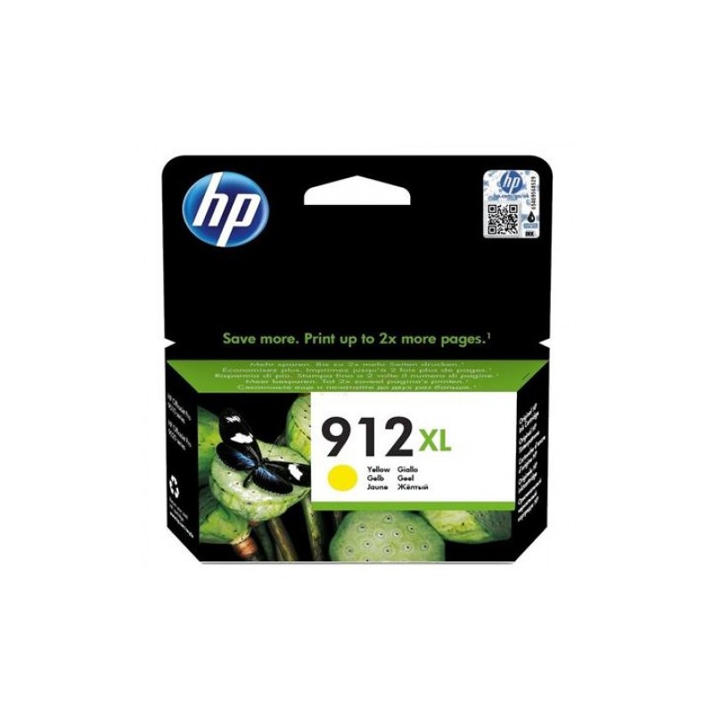 HP INK JET 912XL GIALLO OJ810 8012/8015/