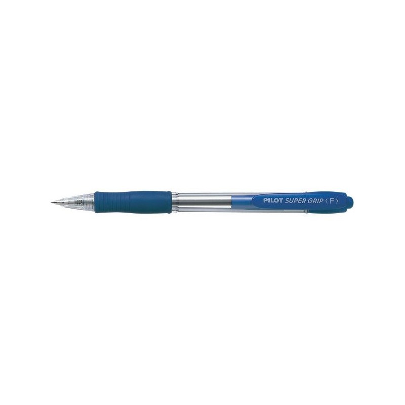 PENNE PILOT SUPER GRIP M AZZURRO 12PZ